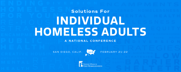 Solutions For Individual Homeless Adults A National Conference