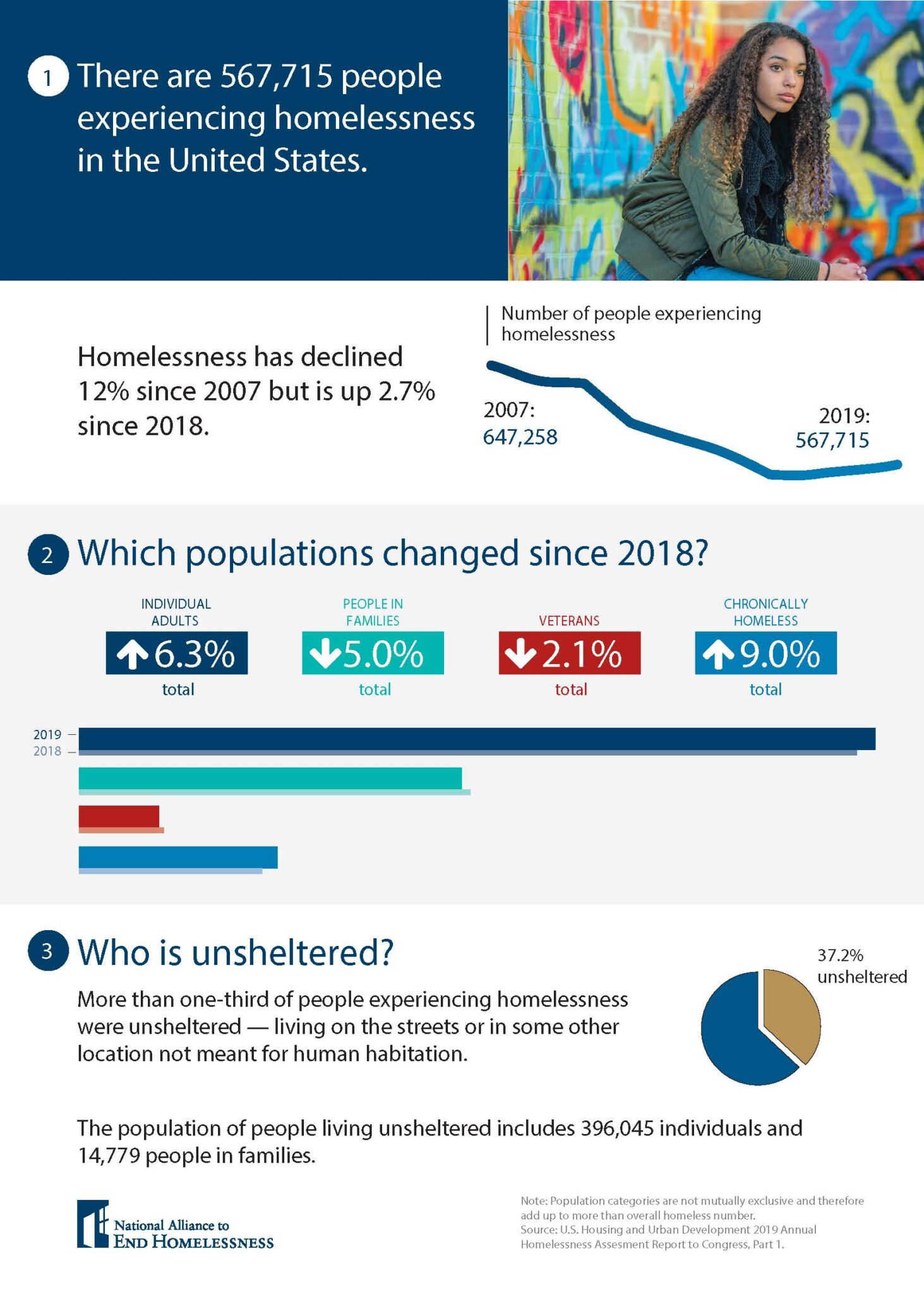 Infographic: Key Findings from the 2019 PiT Count - National Alliance ...